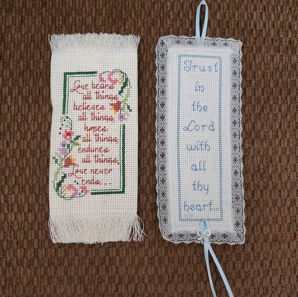 Hand Crafted | Accents | Vintage Two Bookmarks | Poshmark